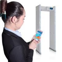 China No Radiation 33 Zones Walk Through Metal Detector 255 Level Sensitivity 100 Level Security for sale