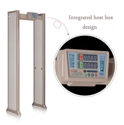 China Multi Zone Full Body Scanner Walk Through Metal Detector Highest Sensitivity for sale