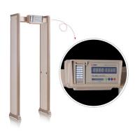 China Walk Through Metal Detector Gate 2200mm High Security Alarm Shock Door for Public Inspection for sale