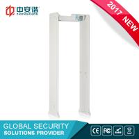 China High Sensitivity Door Frame Metal Detector 4 Zones LED Stripe Indicator Remote Control for sale