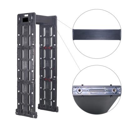 China Portable Walk Through Metal Detector 2250x850x500mm IP65 Waterproof 24 Zones for sale