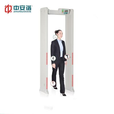 China 6 Zones Archway Metal Detector Door Frame 400 Sensitivity With PC Network Function for sale