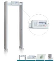 China OEM / ODM Walk Through Metal Detector 100 Level With Multi - Alarm Light Bar for sale