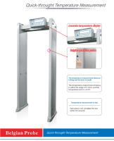 China Quick Measurement Walk Through Temperature Scanner Medical Accuracy 300 Series for sale