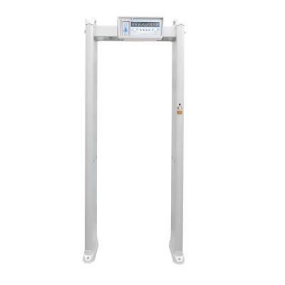 China Walk Through Metal Detector with Temperature Scanner Security Door Frame CE FCC 0.5s Detection for sale