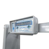 China Walk Through Metal Detector with Temperature Scanner Security Door Frame CE FCC 0.5s Detection for sale