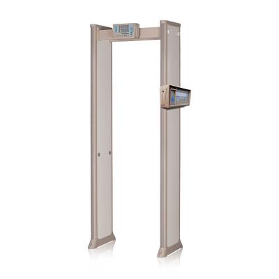 China Medical Accuracy Walk Through Metal Detector With Temperature Measurement Function for sale