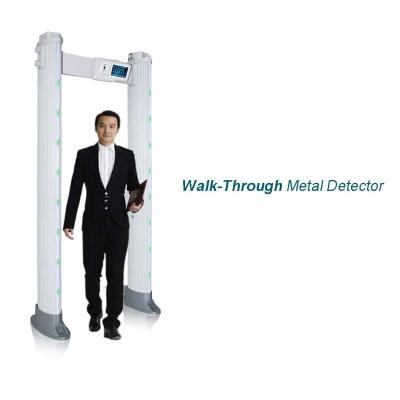 China High Precision Multi Zone Oval Walk-through Security Scanner Ellipse Door Frame Metal Detector for sale