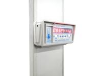 China Two In One Walk Through Metal Detector Human Body Temperature Measuring Scanner for sale