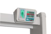 China Two In One Walk Through Metal Detector Human Body Temperature Measuring Scanner for sale