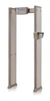 China Quick Test Contactless Walk Through Metal Detector With Temperature Sensor for sale