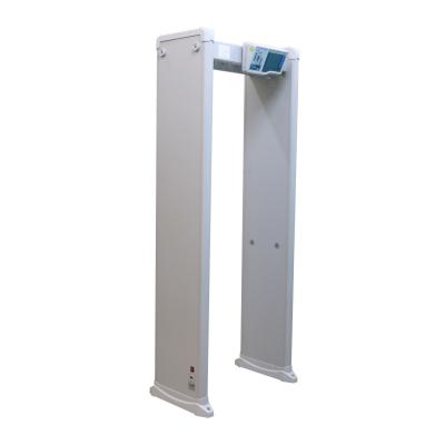China 24 Zone Walk Through Metal Detector 7 Inch LCD Touch Screen Archway Gate 60 People Per Minute for sale