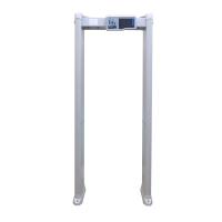 China 24 Zone Walk Through Metal Detector 7 Inch LCD Touch Screen Archway Gate 60 People Per Minute for sale