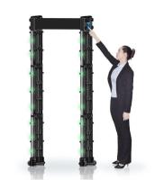 China 455 Sensitivity Portable Metal Detector Gate With LCD Touch Screen APP Remote Control for sale