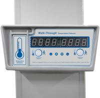 China 300 Series Metal Detector Security Door with Human Body Temperature Measurement 220V for sale