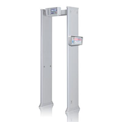 China Digital Display Single Zone Walkthrough Detector IR Non-contact Temperature Measure Door for sale