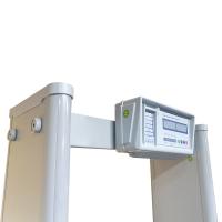 China Digital Display Single Zone Walkthrough Detector IR Non-contact Temperature Measure Door for sale