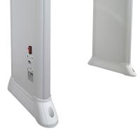 China 3.7-inch LCD Display Walk Through Human Body Temperature Scanner Fever Detector for sale