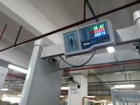 China Touch Screen 400 Series 18 Zones Walk Through Temperature Scanner for sale