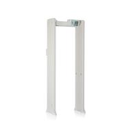 China Single Zone Walk Through Metal Detector with Infrared Temperature Measurement 12V 0.5A for sale