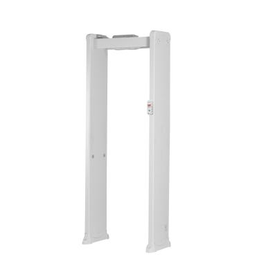 China 240 Series Single Zone Walk Through Metal Detector with Infrared Temperature Measurement 12V for sale