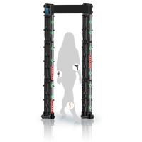 China Folding Pull Bar Type Portable Metal Detector Walk Through Body Scanner for sale