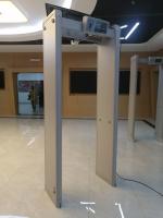 China 32inch LCD thermal face temperature detection walk through metal detection door for sale
