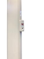 China low cost temperature measurement walk through metal detector for sale