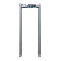China Commercial Metal Detector Archway 6 Zones 220V 50Hz Intelligent Alarm Indoor Outdoor for sale