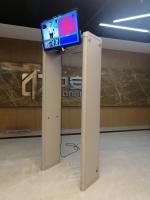 China Thermal Imaging Temperature Measurement Walk Through Metal Detector 2000mm Height for sale