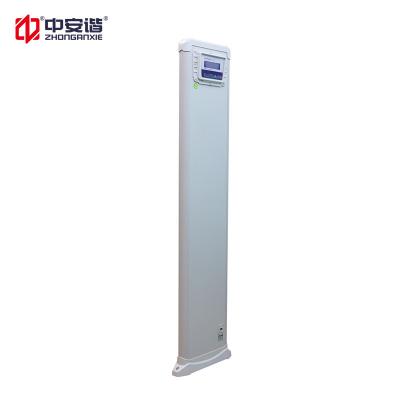China Portable Single Pole 5 or 6 Zone Security Walk-Through Metal Detector for sale