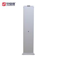 China Portable Single Pole 5 or 6 Zone Security Walk-Through Metal Detector for sale
