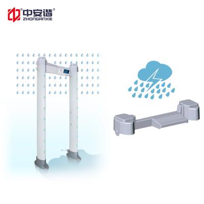 China 24 Zone HDMI LCD Walk Through Metal Detector 2300x940x500mm IP55 Waterproof for sale