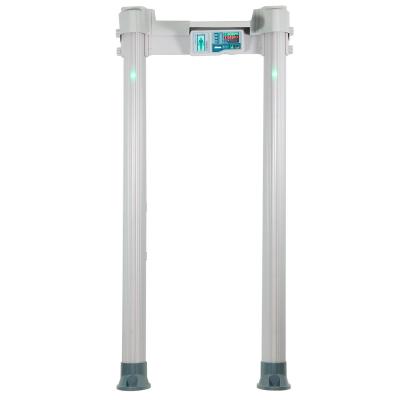 China IP65 Waterproof Walk Through Metal Detector 6 Zone Outdoor Security Gate with Even Detection Technology for sale
