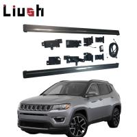 China Silent Motor Automatic Running Board Retractable Electric Side Pedal Kit For Jeep Compass MK2 SUV for sale