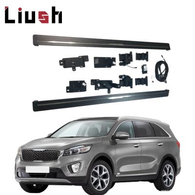 China Upgrade Aluminum Automatic Running Board Retrofit Electric Side Step Kit For Kia Sorento UM MQ4 for sale
