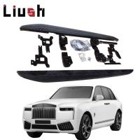 China Integrated Die Cast Aluminum Bracket Automatic Running Board Electric Side Steps For Rolls-Royce Cullinan for sale