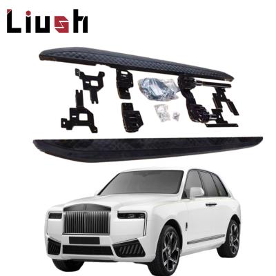 China Integrated Die Cast Aluminum Bracket Automatic Running Board Electric Side Steps For Rolls-Royce Cullinan for sale
