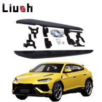 China Automatic Retractable Running Board Electric Side Steps LED Power Pedal For Lamborghini Urus for sale