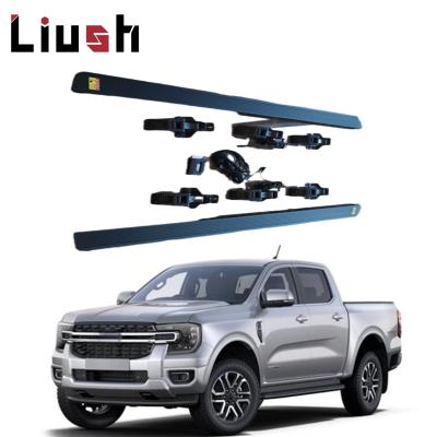 China Plug And Play Automatic Electric Side Step Pedal Kit For Ford Ranger P703 RA for sale