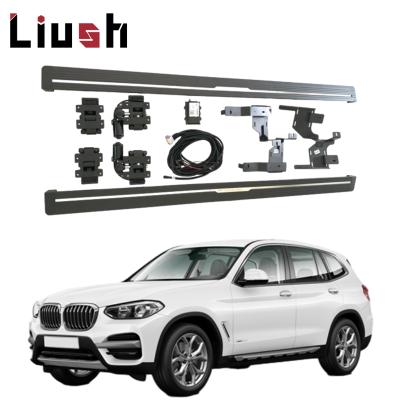 China Automatic Retractable Electric Running Board Side Steps For BMW X3 G01 F97 G08 2018-2024 for sale