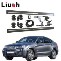 China Automatic Electric Running Board Side Steps Anti-pinch Waterproof For BMW X4 F26 2014-2018 for sale