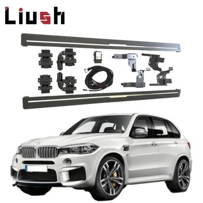 China Auto Folding Electric Running Board Side Steps Kit For BMW X5 F15 2014-2018 for sale