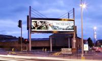 China SMD P6 P8 Outdoor Advertising LED Display Screen Double Pillar Type 40x20 Dots for sale