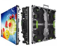China P3.91 Adjustable Curved Led Screen , 110-220v Rental Indoor Video Wall for sale