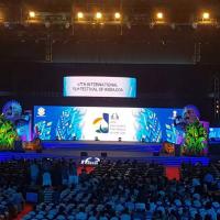 China Church Big Dj Backstage Back Video Wall Display For Concert Wedding Panel Pantalla for sale