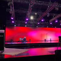 China Indoor Outdoor 500X500 Advertising Pantalla Display , P3.91 P3 p4 Stage Led Screen for sale