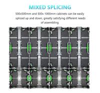 China Curve Screen Panel Indoor Rental Led Display , P2.6 P3.9 P4 Led Video Wall for sale