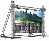 China Stage Complete System Church LED Video Wall P2.6 P3.91 Outdoor Rental Waterproof for sale