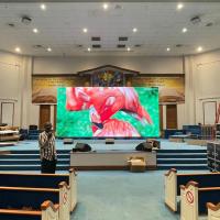 China Stage Background Hd Led Wall P3 P4 , Outdoor Led Display Screen P3.91 For Church for sale